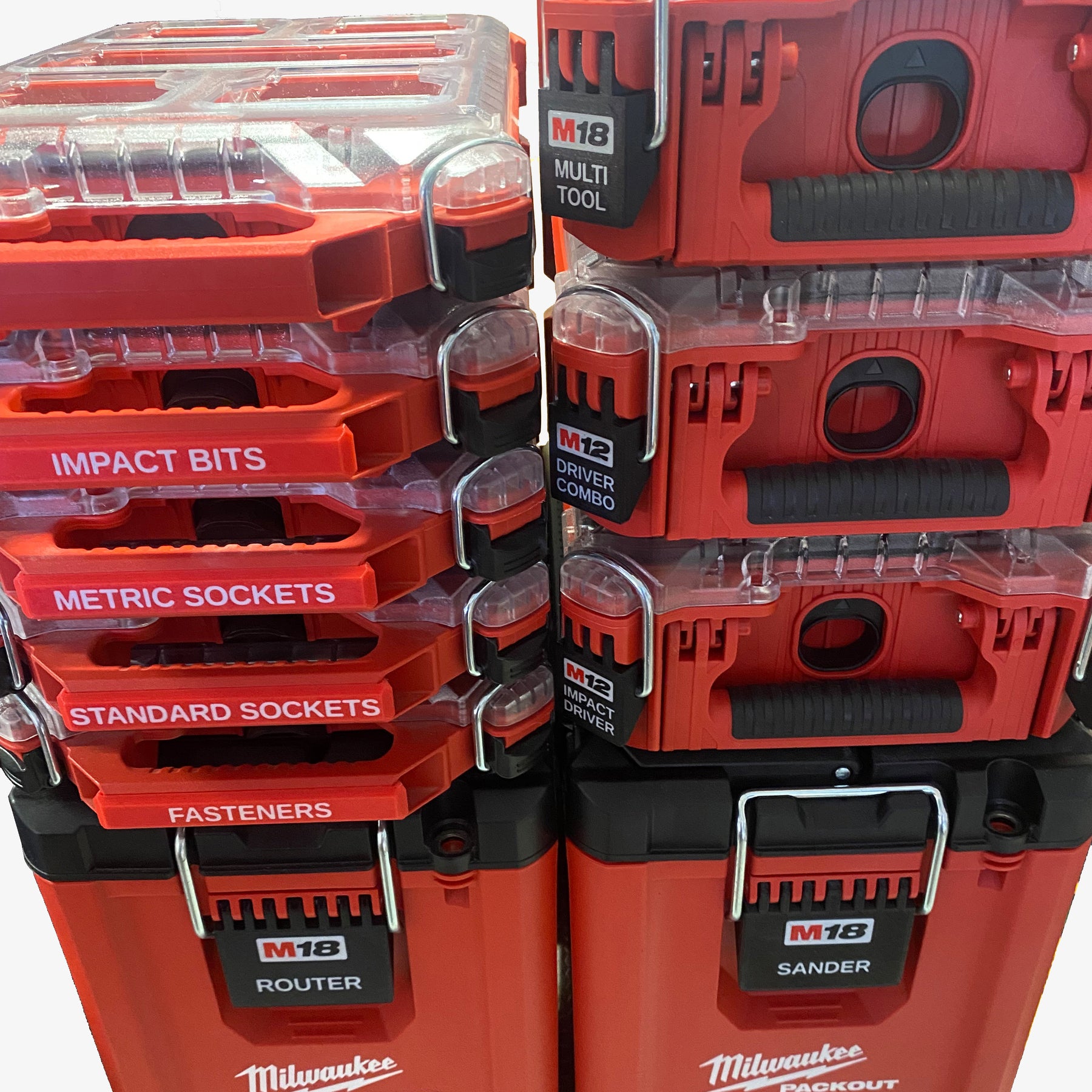 Tool Organization for Milwaukee Packout